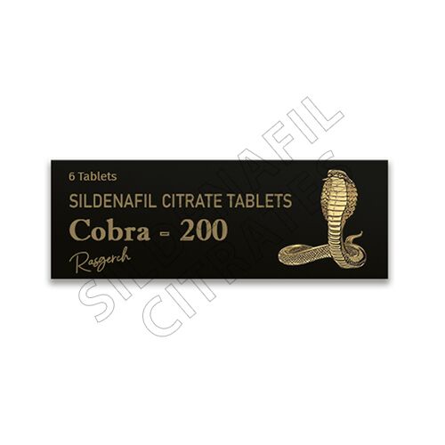 Cobra 200 mg Usage, Dosage; Side Effects - sildenafilcitrates.com